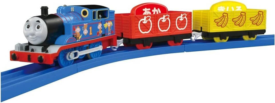 Motorized Thomas 80th Anniversary Gold Oigawa Tomy Plarail Trackmaster ...