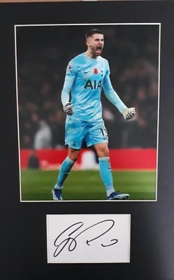 GUGLIELMO VICARIO AUTOGRAPH SIGNED MOUNTED CARD (10" X 8" PHOTO) 55 ...