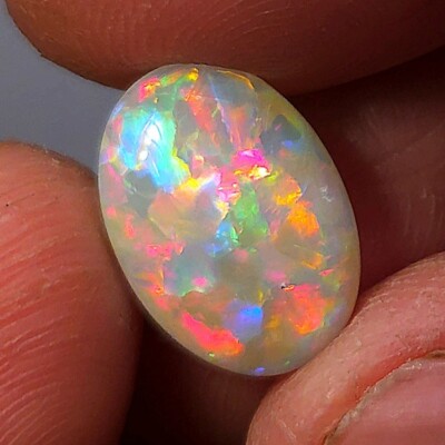 Rare 5.4ct Solid Natural Australian LIght Crystal Opal SUPER Wholesale ...