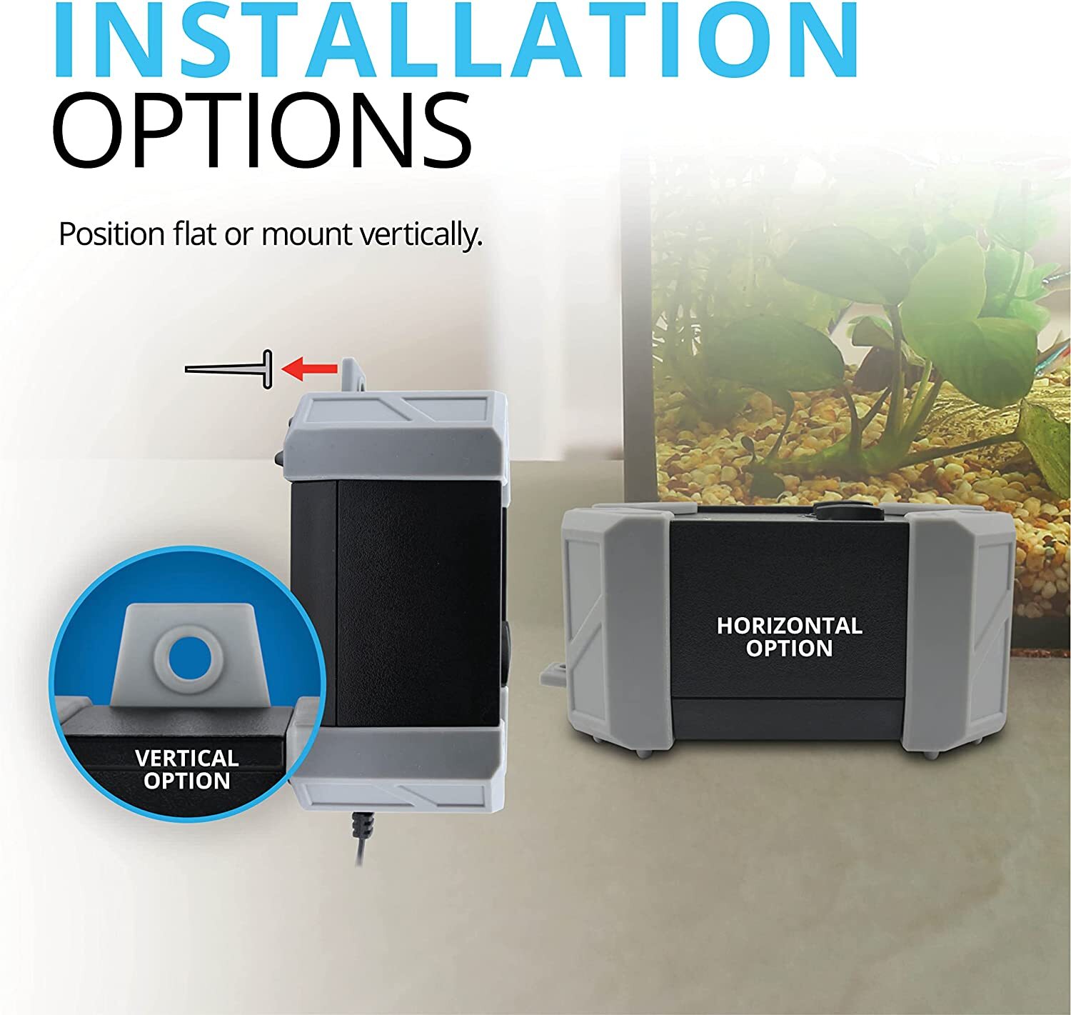 FLUVAL HIGH PERFORMANCE AIR PUMP QUIET WATER OXYGENATOR FISH AQUARIUM 3 SIZES | eBay UK