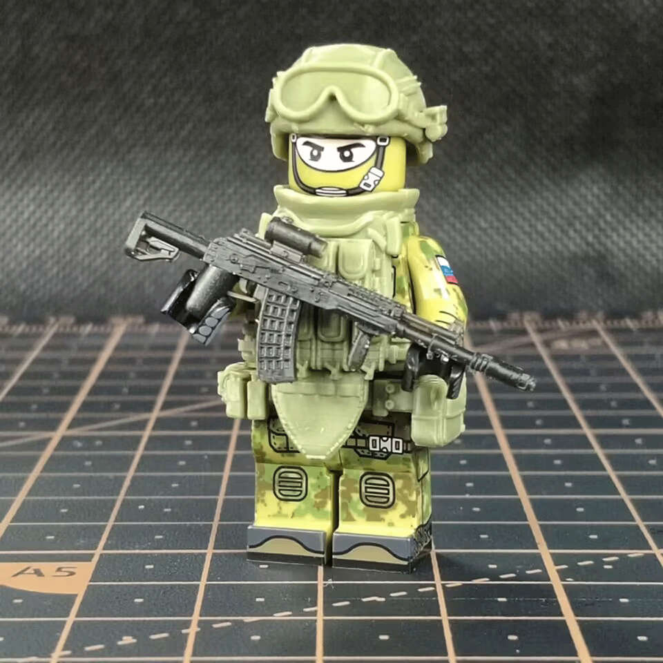 Modern Brick Warfare 6B45 Heavy Armor Gear for Minifigures Building ...