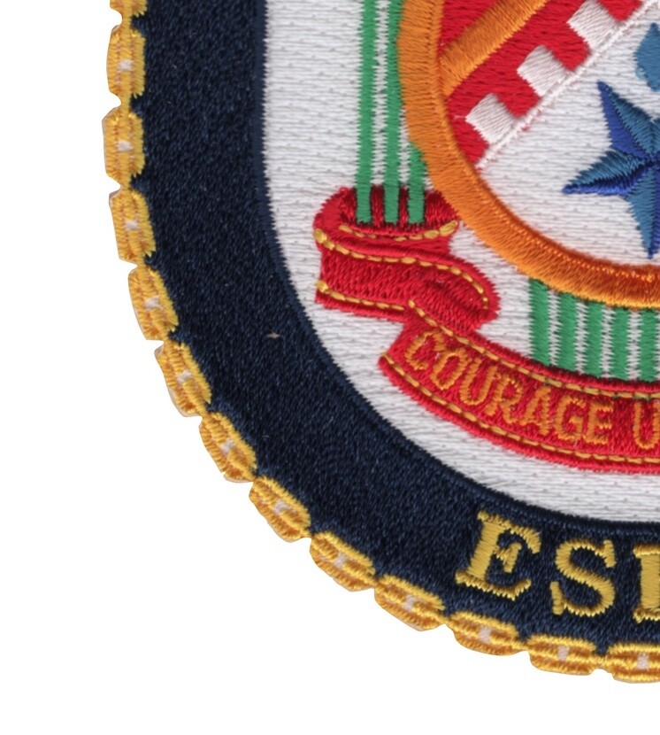 USS John L. Canley ESB-6 Patch | eBay