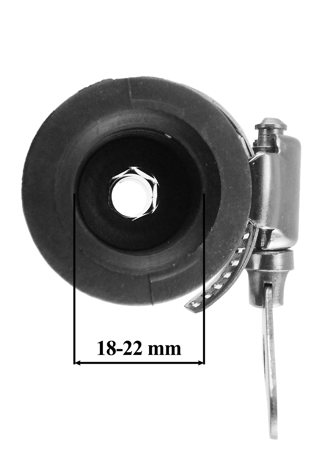 EXTRA WIDE Rubber Tap Connector Mixer Kitchen (22-24MM)+matching hose ...