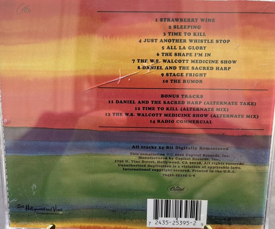 Stage Fright by The Band (CD, 2000) Capitol Remastered NM 724352539529 ...