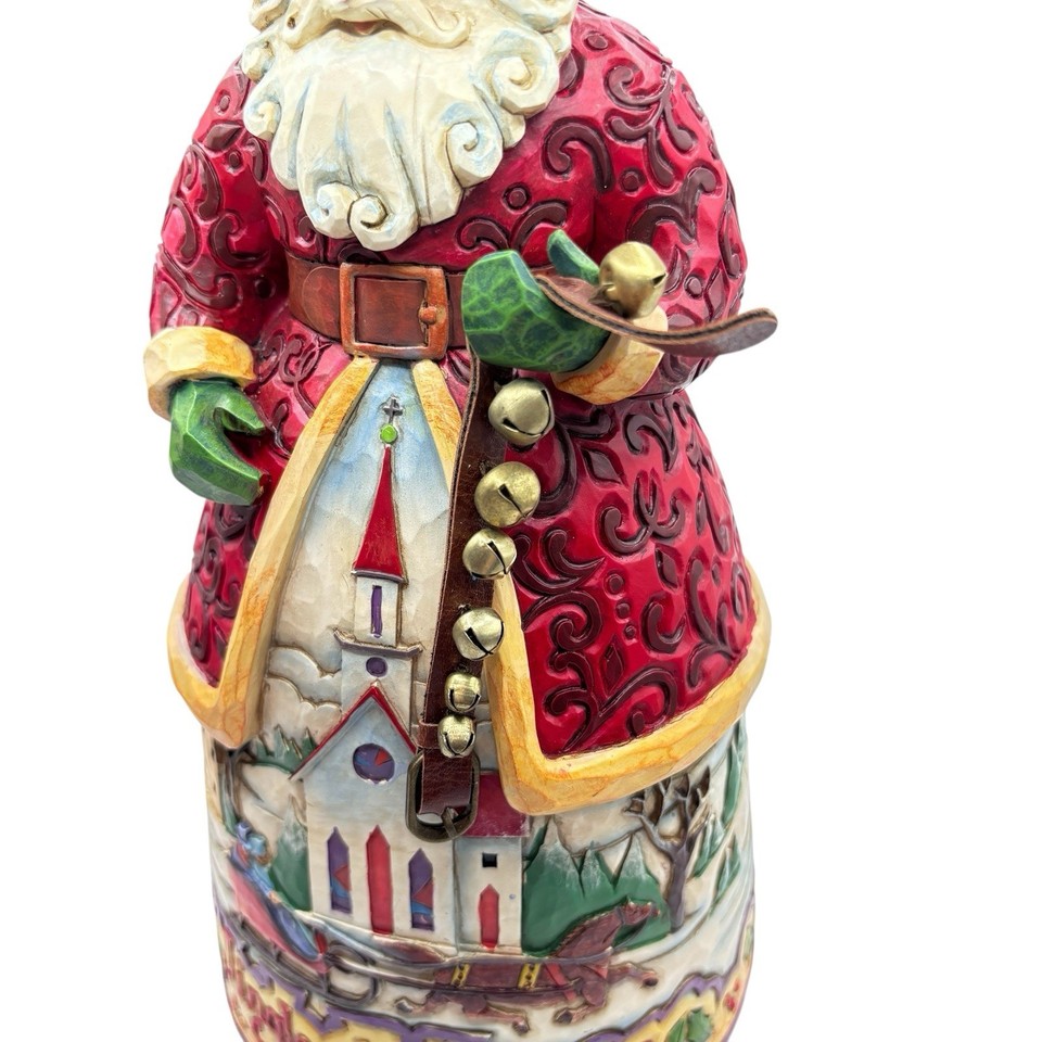 Heartwood Creek by Jim Shore Bells on Bobtail Ring Santa - 2007 | eBay