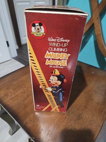 Wind-up Climbing Mickey Mouse Fireman on Ladder | eBay