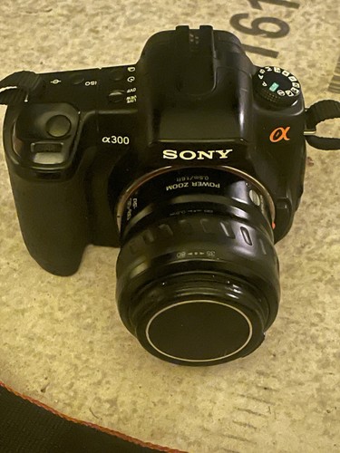 Sony Alpha A300 10.2MP Digital SLR Camera With 35-80 Power Zoom Lens ...