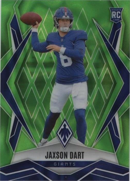 2025 Panini Phoenix - Rookies Jaxson Dart #200 Lime Green Lava /225 (RC ...