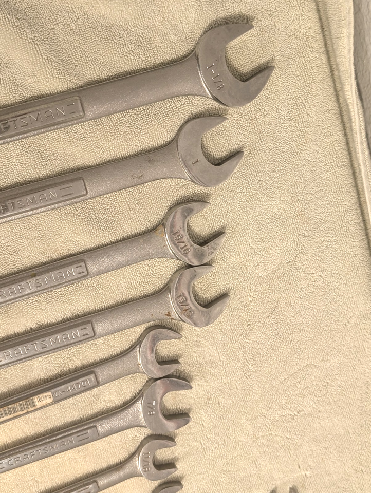 Lot of 23 Assorted Craftsman Wrenches Set LOT Standard 20 SAE - 3 ...