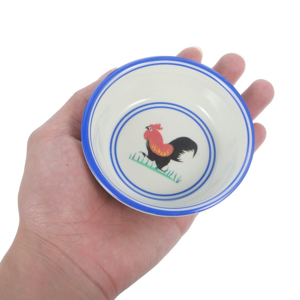 2 Pcs Saucers Bowls for Kitchen Round Condiments Dipping Cups Reusable ...