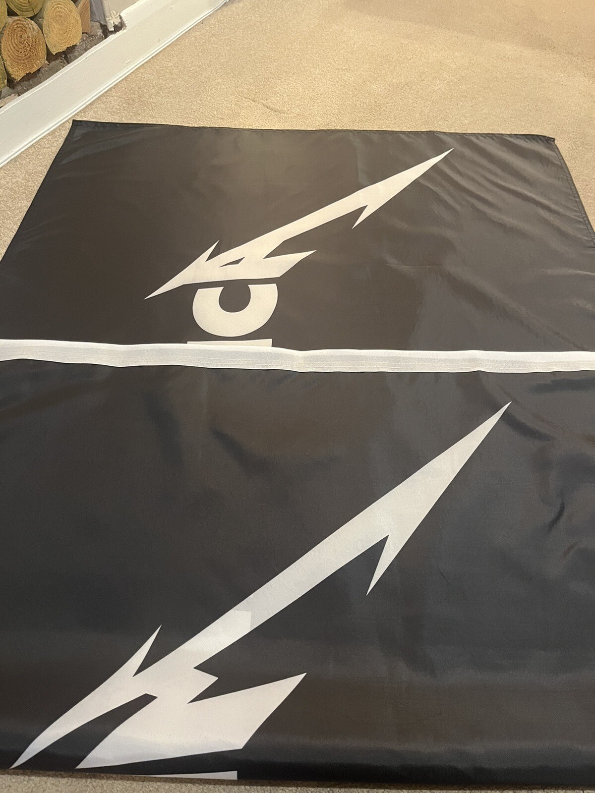 METALLICA 5X3 FT FLAG BANNER WALLART METALLICA MUSIC FLAG TICKETS | eBay