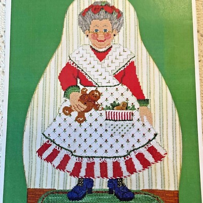 HTF Libby Sturdy MRS GINGER Needlepoint Canvas | eBay