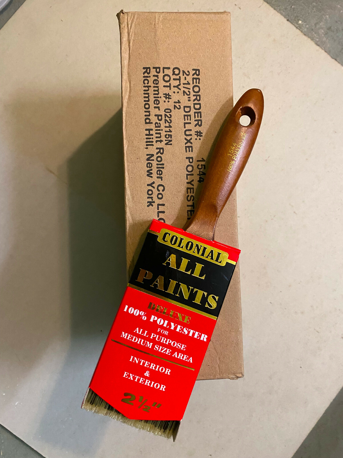 2 1/2" Deluxe Poly paint brush only $2.79 each!! must buy 12 min | eBay