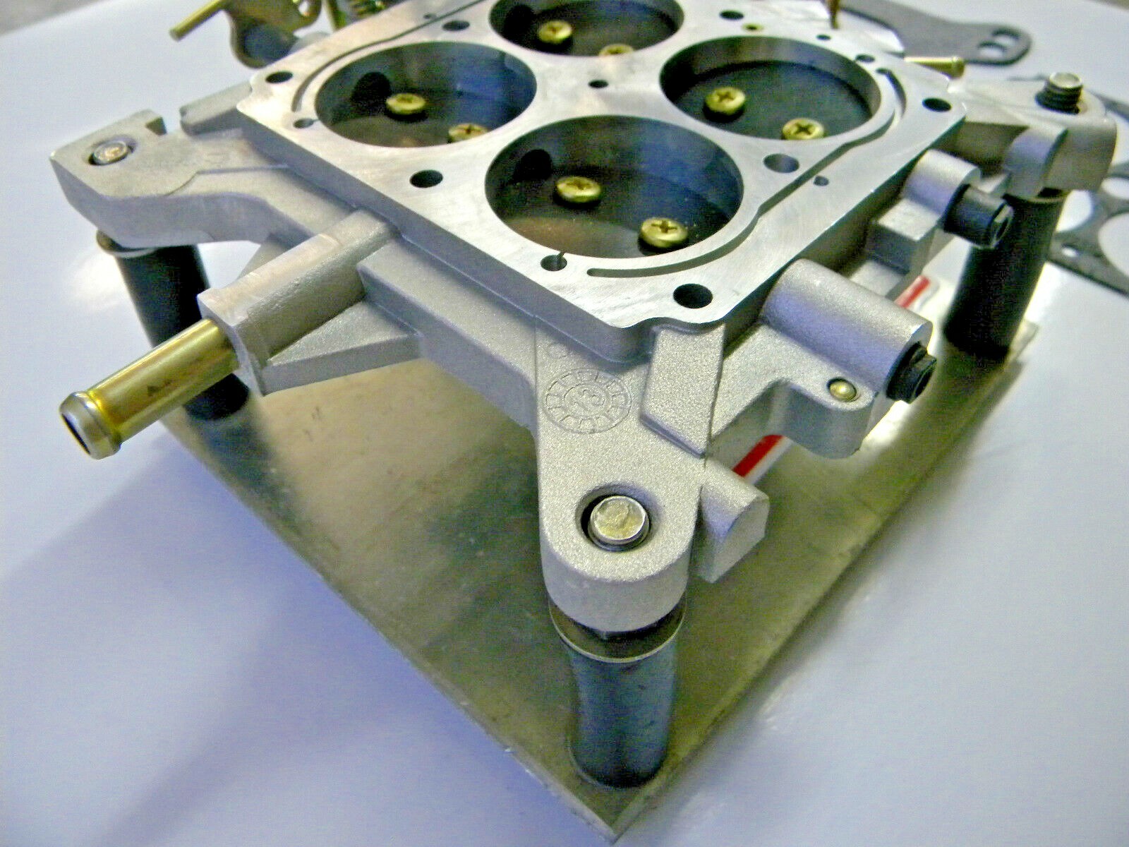 Genuine Holley 112-117 3310 80508 Replacement Throttle Base Plate 750/ ...