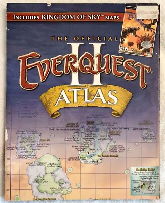 EverQuest II Atlas by Linda Carlson Kindom of the Sky Maps Prima Games 2006 | eBay