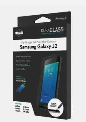 WriteRight Duraglass Tempered Glass Screen Protector for Samsung J2 ...
