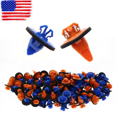 75396-35020 Orange & Blue Trim Moulding Clips For Toyota Sequoia ...