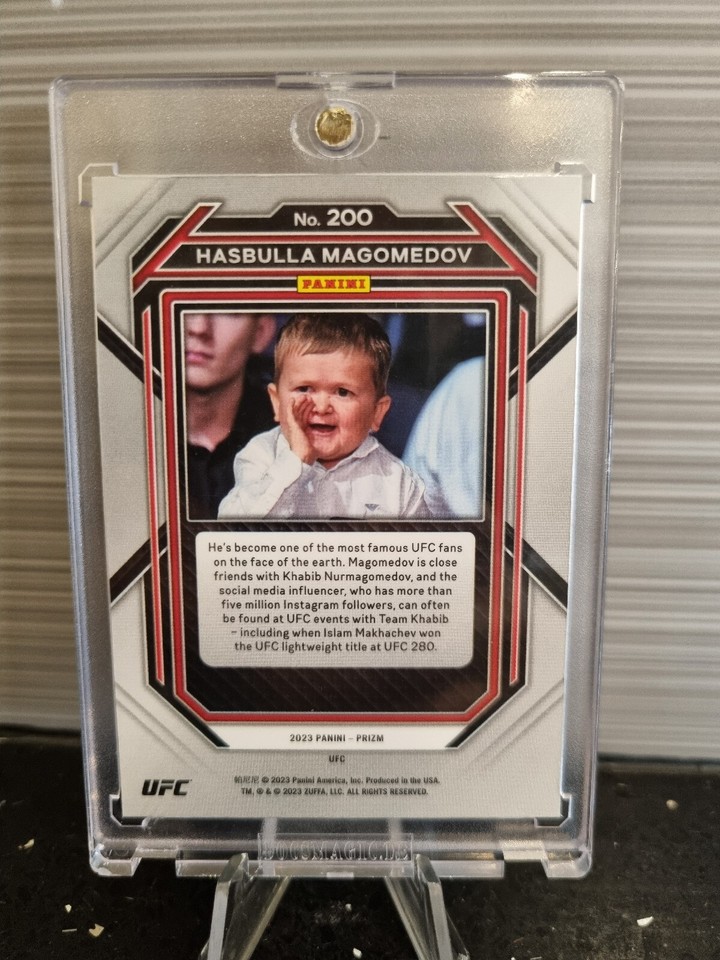2023 Panini Prizm UFC Hasbulla Magomedov Rookie Card RC #200 | eBay UK