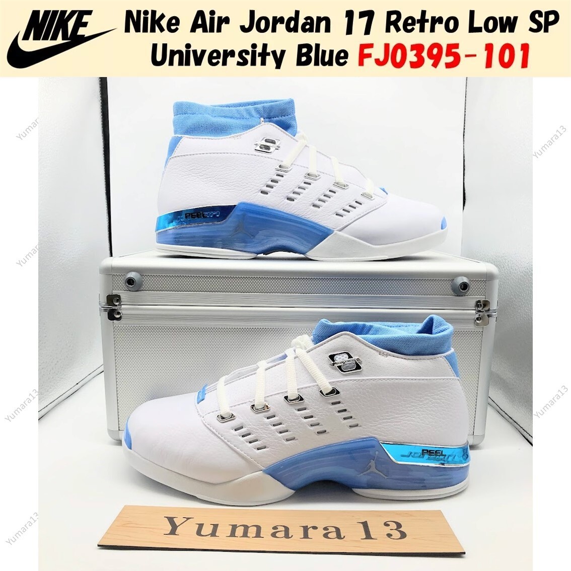 Nike Air Jordan 17 Retro Low SP University Blue FJ0395-101 US Men's ...