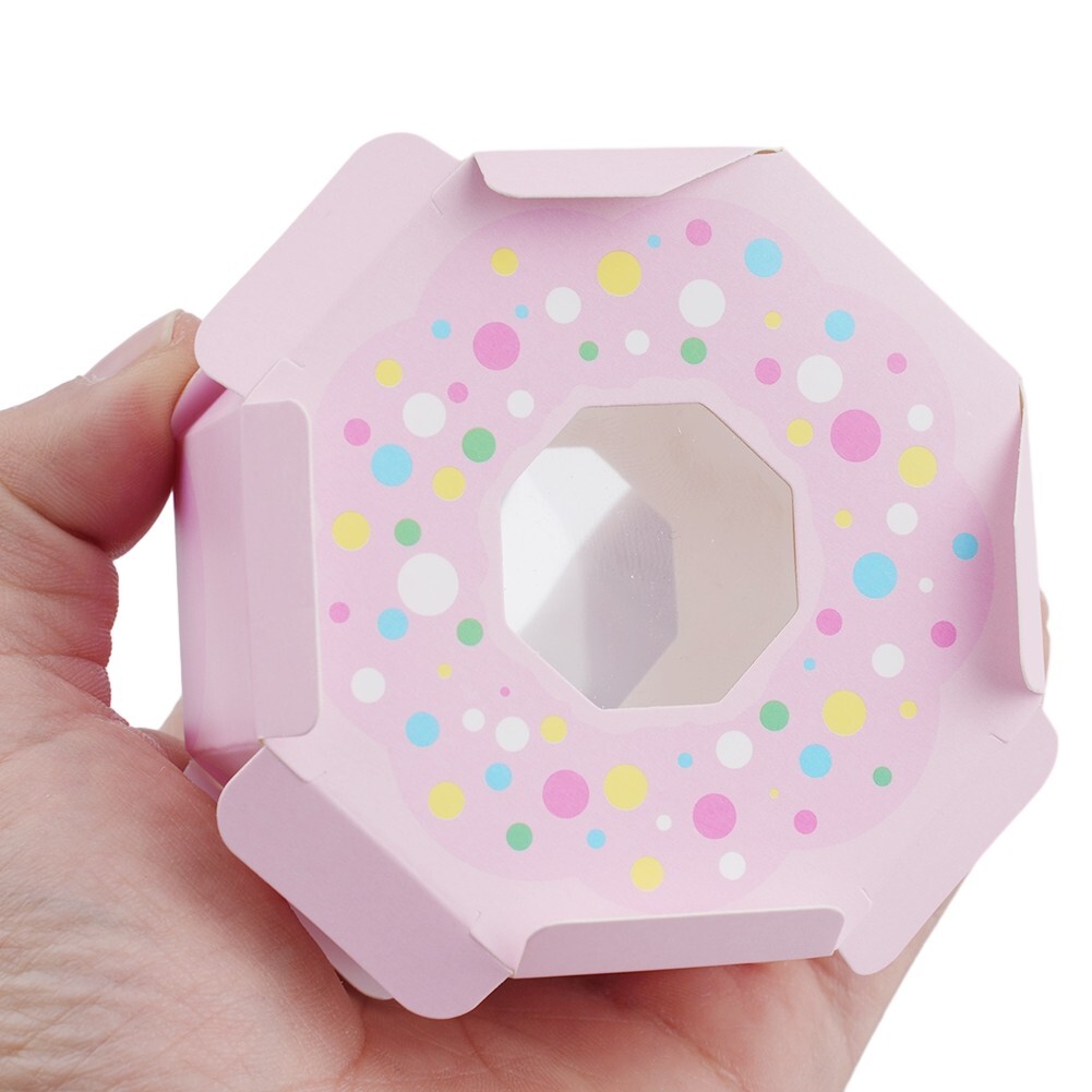 Donut Candy Box for Sweet Treats for Donut Themed Parties 20 Pcs | eBay