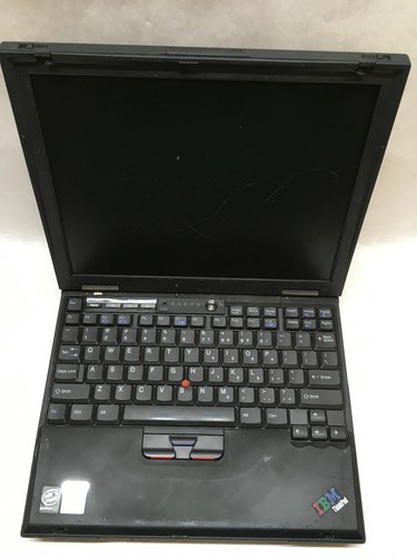RARE IBM ThinkPad X20 12.1" Intel Pentium III WITH DOCK, SEE ...