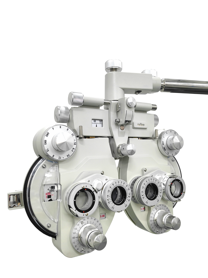 Ophthalmic View Vision Tester White Optical Manual Refractor Optometry ...