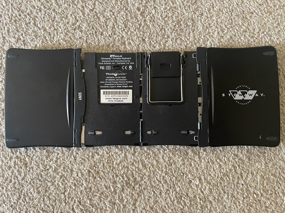 Targus PA830 Stowaway Portable Keyboard For Sony | eBay