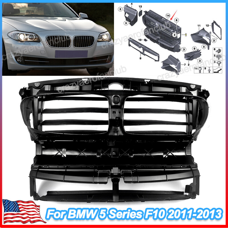 51747200781 Air Intake Duct Radiator Support For BMW 5 Series F10 535i ...