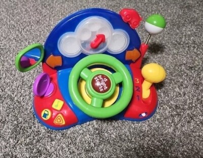 Bright Starts Light And Colors Driving Toy Steering Wheel | eBay