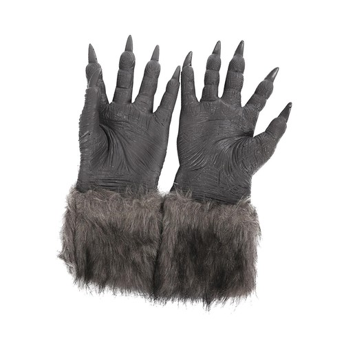 Werewolf Gloves Animal Cosplay Party Costume Props Gray Paws with | eBay