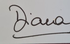 princess diana autograph products for sale | eBay