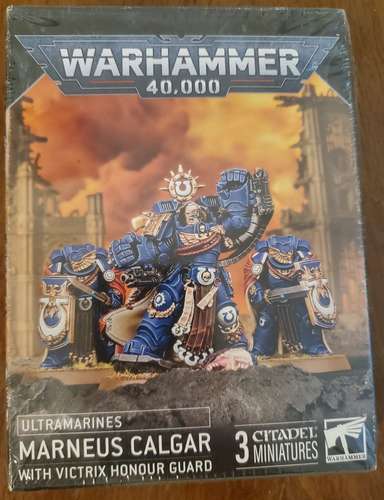 Warhammer 40k Ultramarines Marneus Calgar With Victrix Honour Guard ...