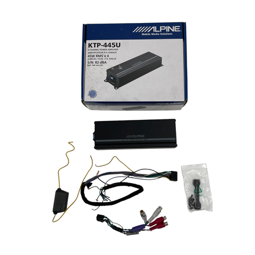 Alpine KTP-445U 4-Channel 45W Power Car Amplifier #SC1916 | eBay