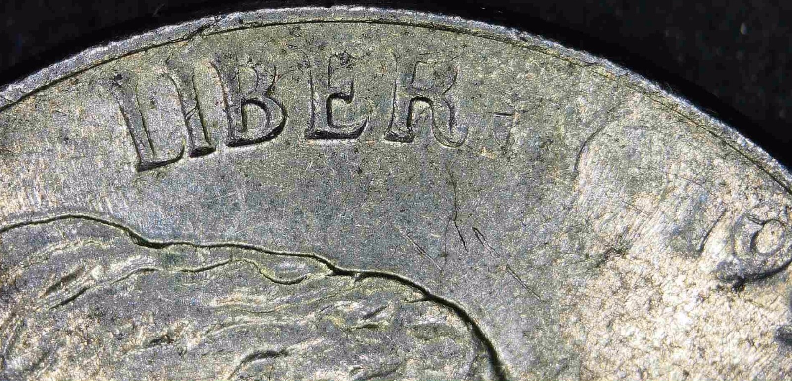 Struck Thru Grease Error - 1995 Jefferson Nickel | eBay
