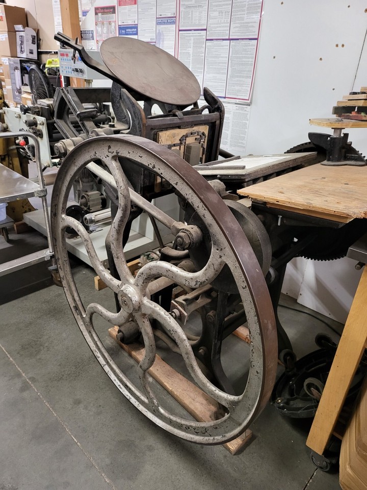 Chandler & Price Co. Antique Printing Press | eBay