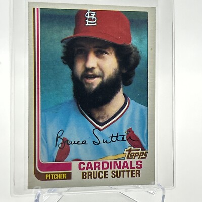 1982 Topps Bruce Sutter Baseball Card #260 NM-Mint FREE SHIPPING | eBay
