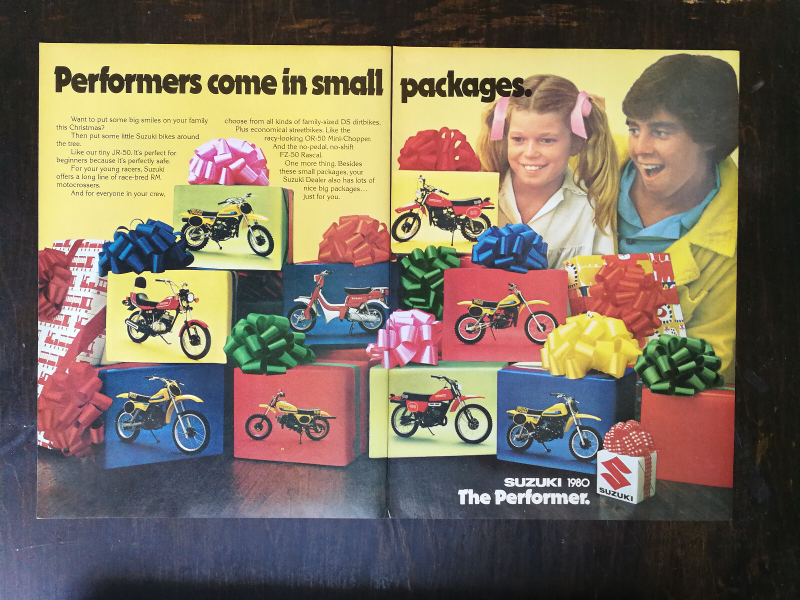 1980 Suzuki Kids JR-50 OR-50 Mini Chopper FZ-50 Rascal Motorcycle 2 ...