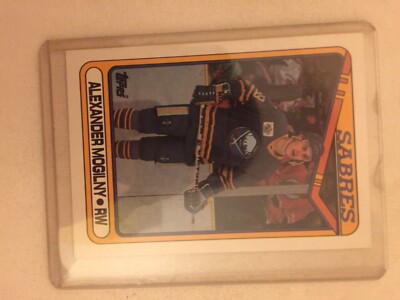 Topps 89-90 Alexander Mogilny Rookie Card | eBay