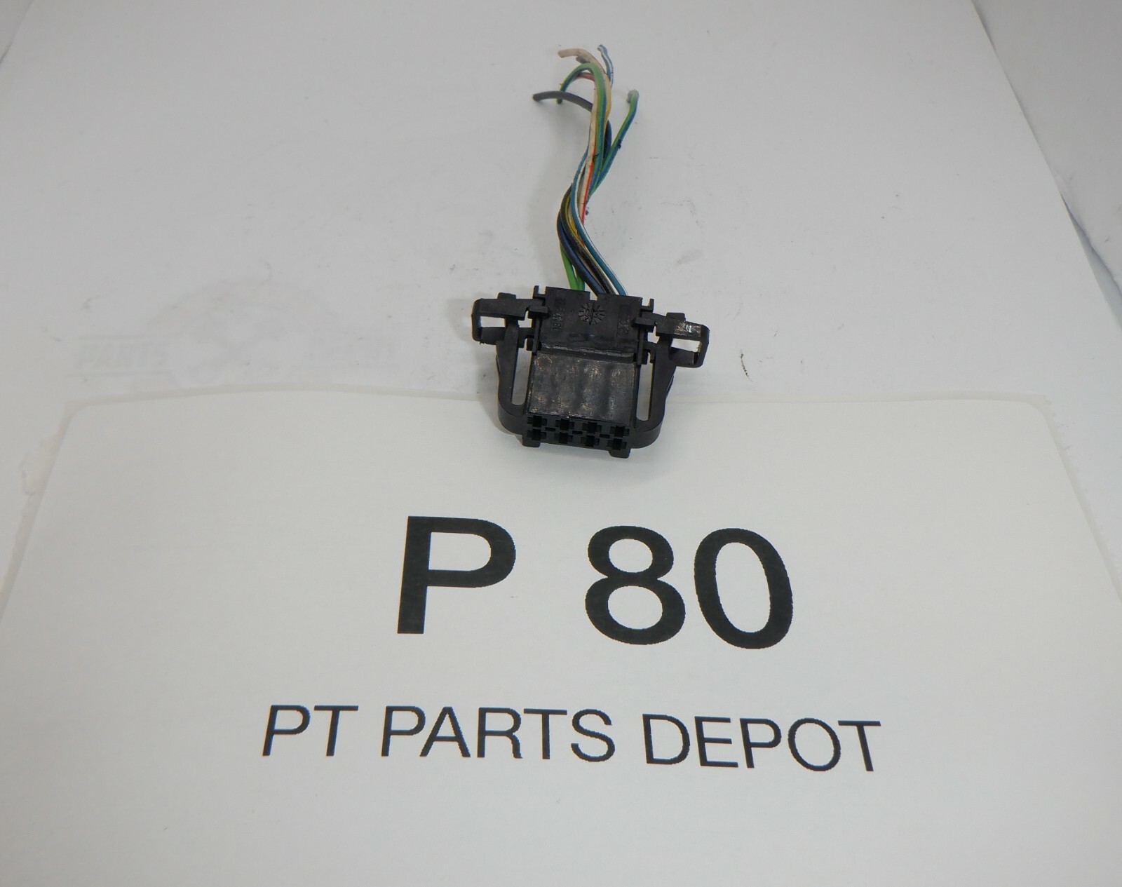 2004 AUDI A8 7 PIN & 8 PORT CONNECTOR PLUG WIRE PIGTAIL USED 3B0 972 ...