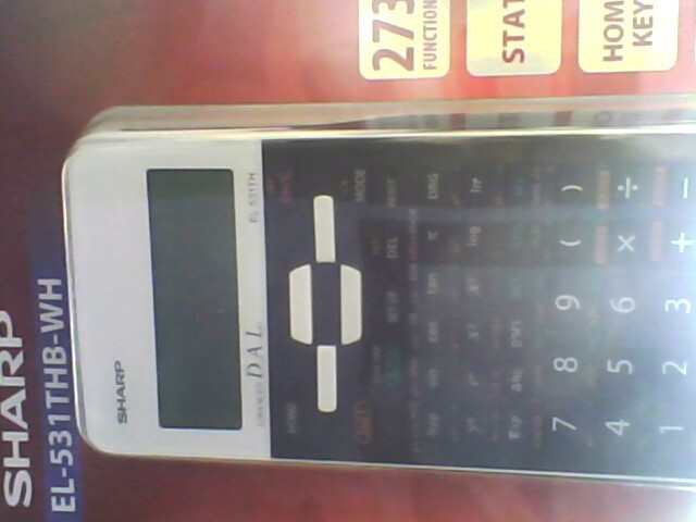 Sharp El531thbwh - Sh-el531th 2 Line Scientific Calculator White for ...