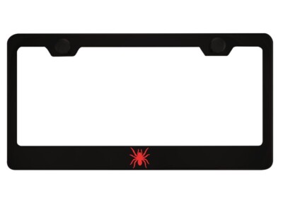 Red Spider License Plate Frame | Spiderman | Comics | Reflective Red | eBay