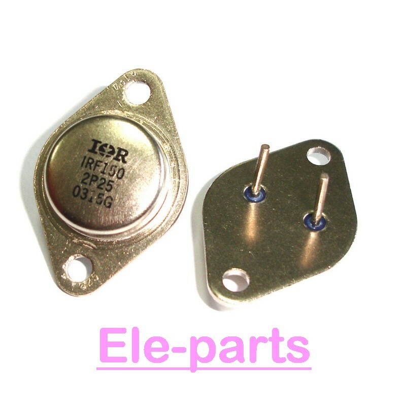2 PCS IRF150 TO-3 N-Channel Power MOSFETs, 40 A, 60V/100V Transistors ...