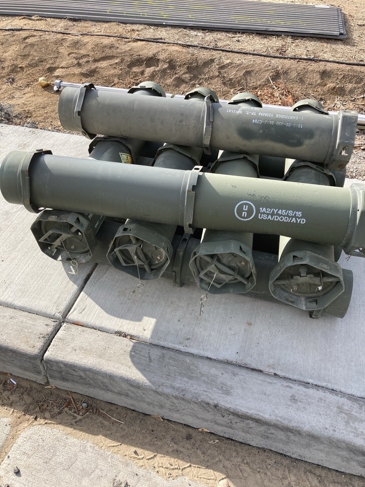 120 mm Storage Container Ammo Tube And Lid Cache. PA116 | eBay