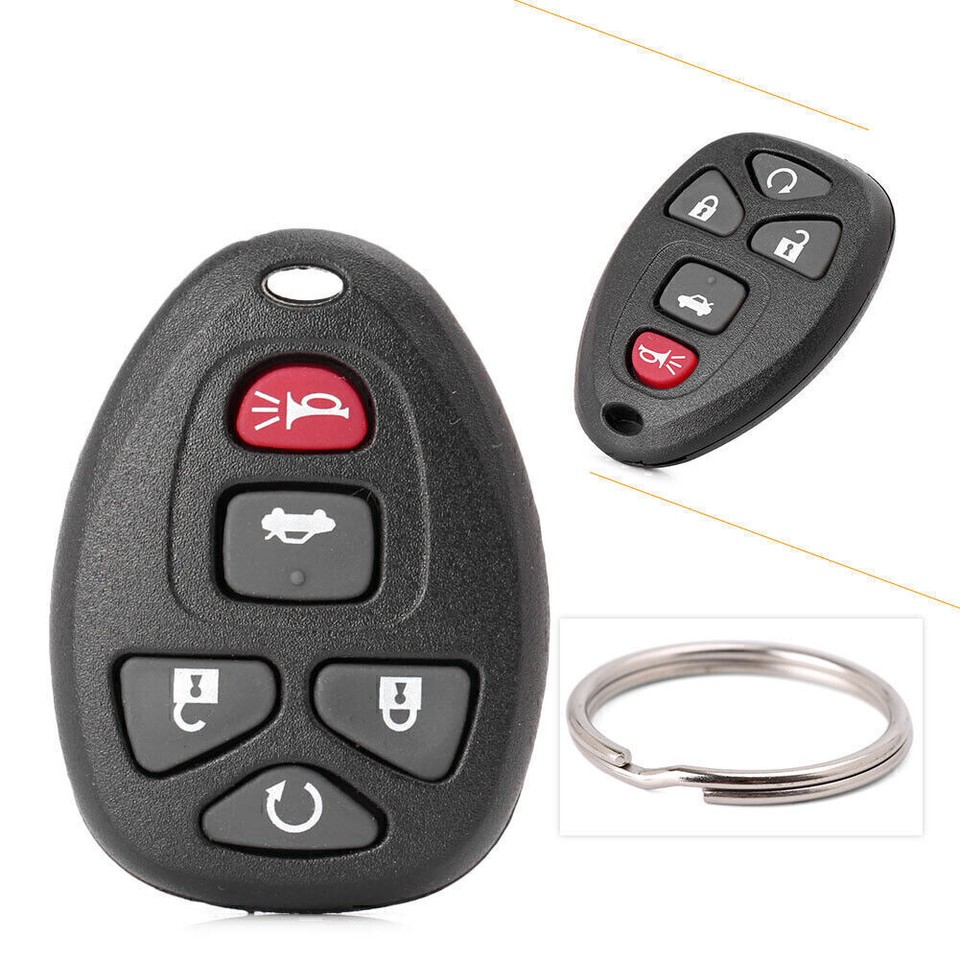 For Chevrolet Malibu Pontiac G6 5 Buttons Remote Key Fob Case Shell ...