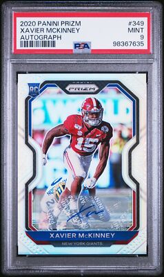 2020 Panini Prizm #349 Xavier Mckinney Autograph PSA 9 | eBay
