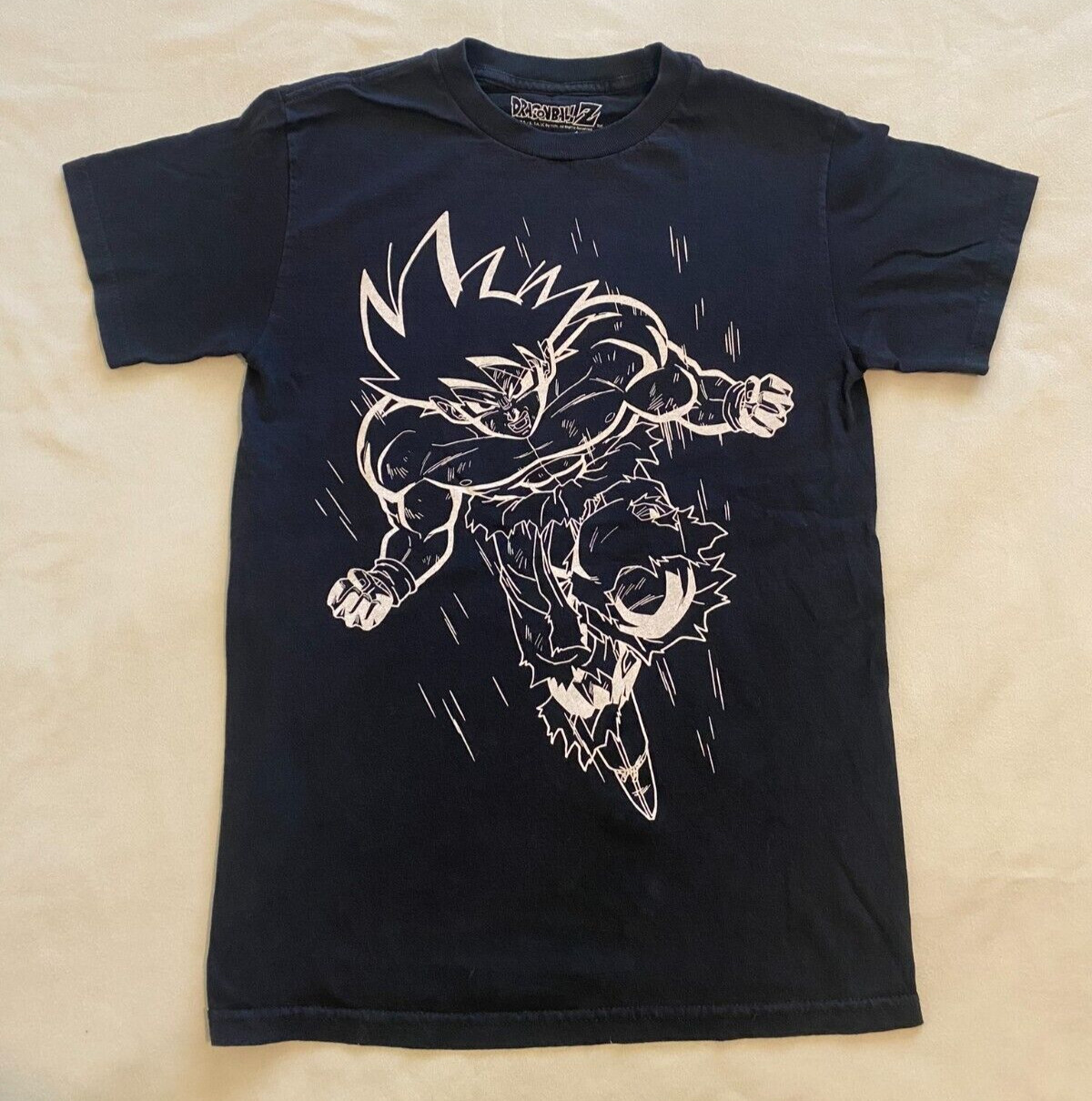 Dragon Ball Z Goku Outline Charge Ripple Juncition T-… - Gem
