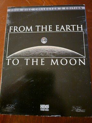 FROM THE EARTH TO THE MOON 4 Disc HBO NASA Documentary COLLECTOR'S ...