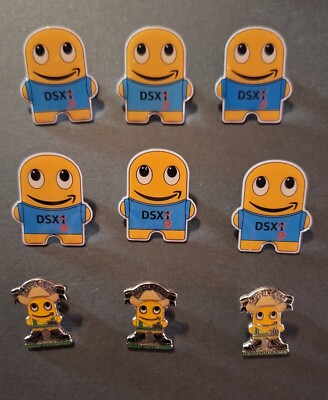 3 x 3 new peccy pins for your collection! 4A3 | eBay