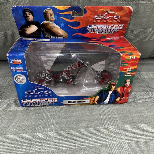 OCC American Chopper The Series ~ Black Widow Chopper 37168 ~ 1:18 ...