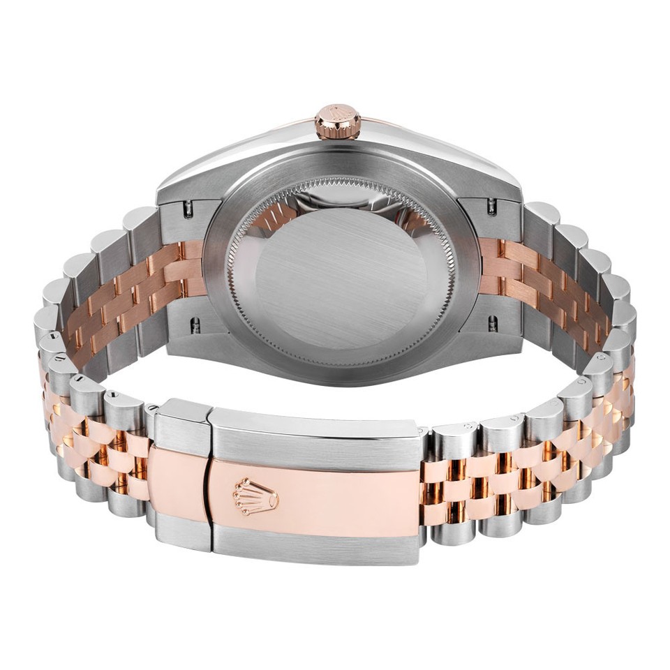 Rolex Datejust 41 Watch 41MM Rose Index Hour Markers Dial Rose Gold | eBay